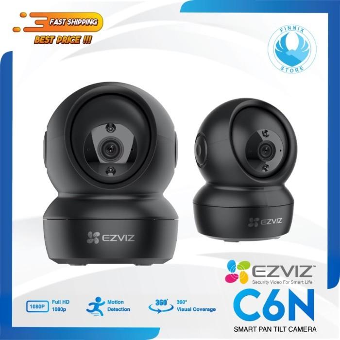 Promo EZVIZ C6N 2MP / 4MP Home Dome Smart Wireless IP Camera CCTV - C6N ...