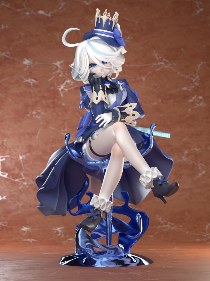 Jual FURINA GENSHIN IMPACT resin kit figure - 16 cm - Kota Tangerang ...