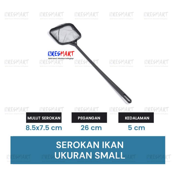 Jual SEROKAN IKAN AQUARIUM SESER SARINGAN SEROK JARING UDANG FISH NET ...