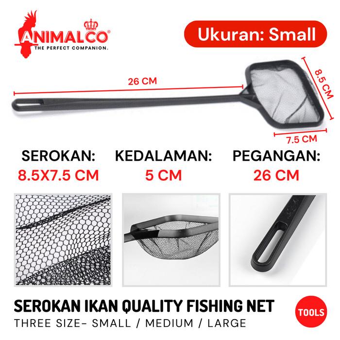 Jual SEROKAN IKAN HIAS SESER SARINGAN SEROK JARING KECIL BESAR FISHING ...