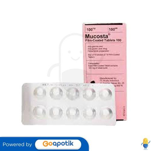 Promo MUCOSTA 100 MG BOX 100 TABLET Cicil 0% 3x - Kota Semarang ...