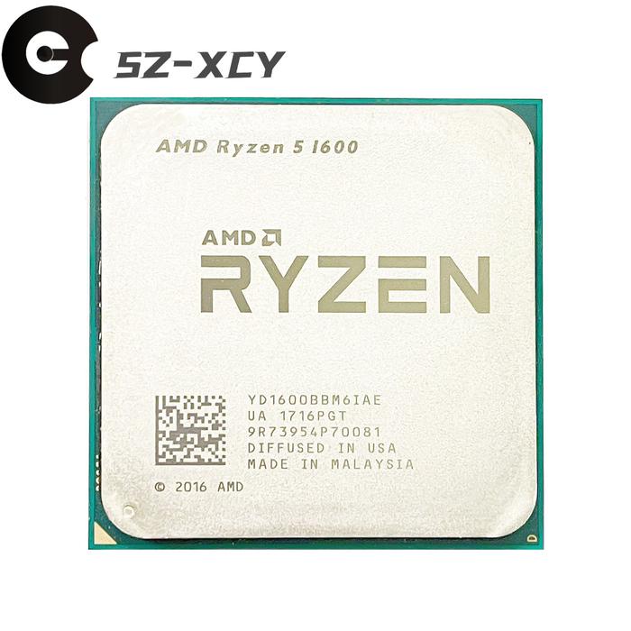 Jual AMD Ryzen 5 1600 Processor 3.2GHz Six-Core Twelve Thread 65W R5 ...