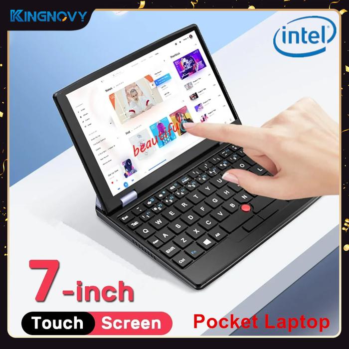 Jual 7'' Inch Fanless Mini Laptop Touch Screen Intel Celeron N4000 12GB ...