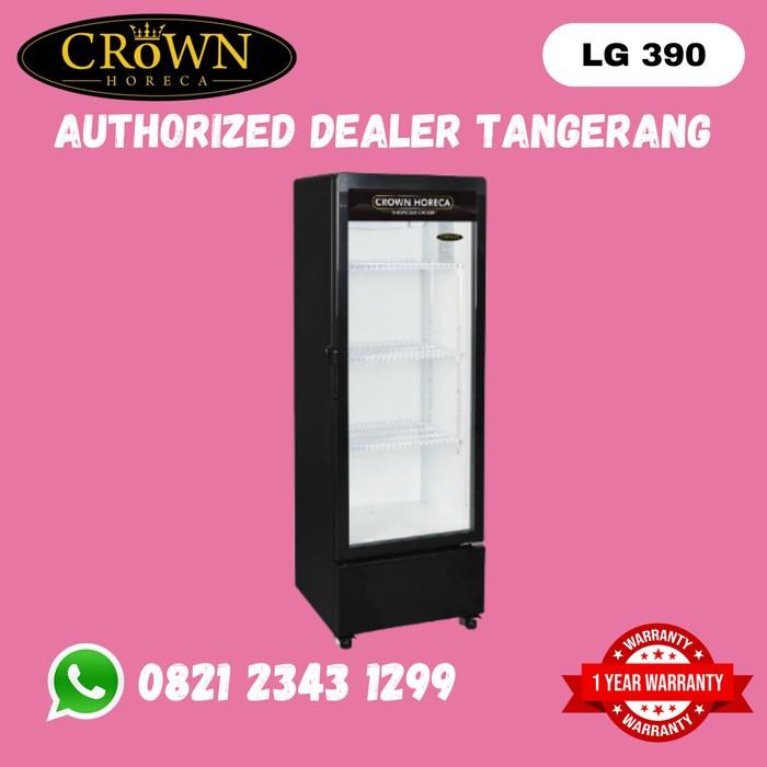 Jual CROWN LG 390 Showcase Chiller / Kulkas Display Pemajang Minuman ...