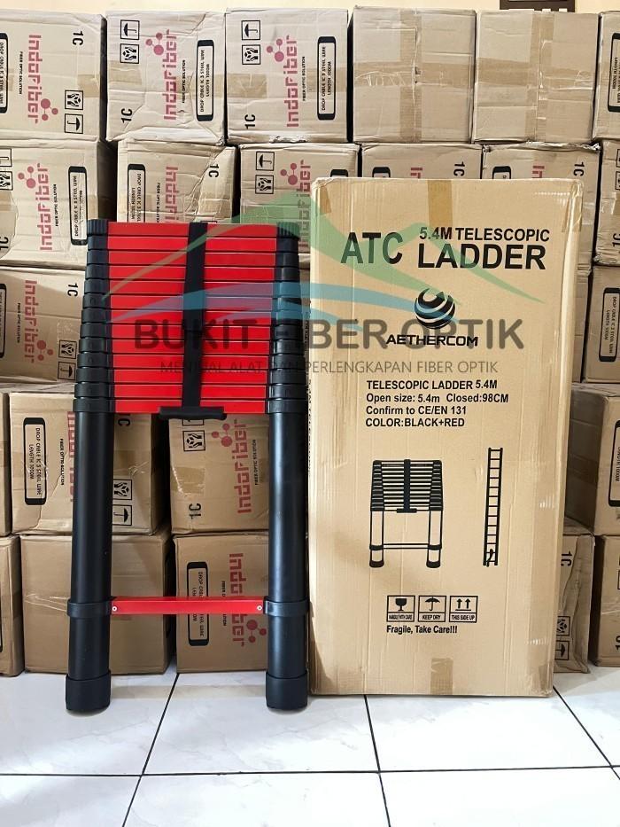 Jual Tangga Teleskopik 5.4 Meter Single Tiang listrik Tangga Fiber ...