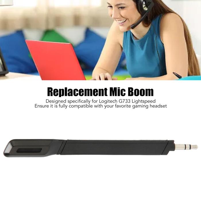Jual Replacement Microphone Professional Clear Noise Reduction Mic ...