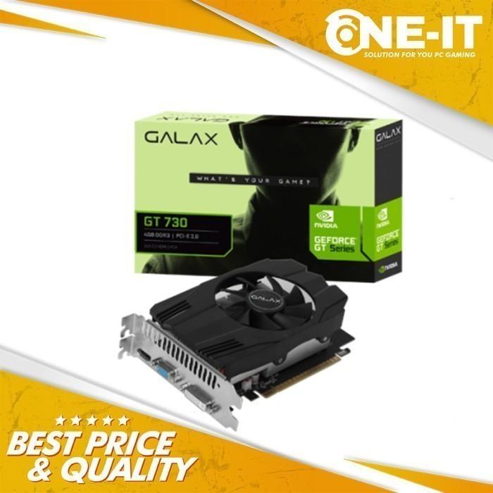 Jual VGA GALAX GEFORCE GT 730 4GB DDR3 4G D3 - Kota Surabaya - ONE IT ...