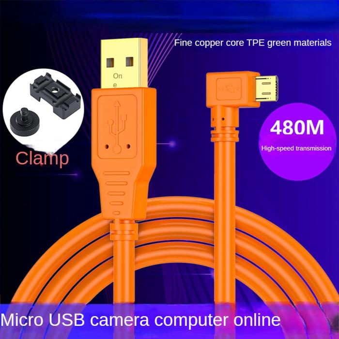 Jual Micro USB Tether Shooting Camera Cable for Sony A7R3 A7R2 A7M3 ...