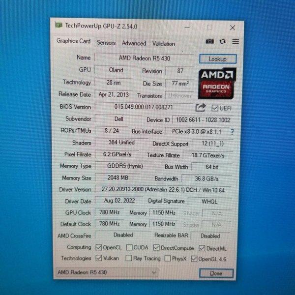 Jual Amd Radeon R5 430 R5430 2Gb Gddr5 64 Bit - Kab. Bekasi ...