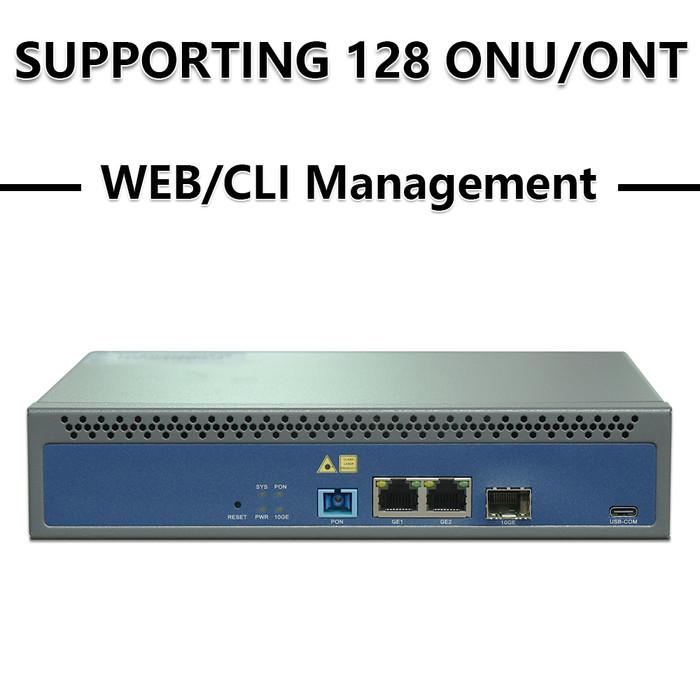 Jual Optfocus Gpon Olt 1Pon 128 Onu 10G Uplink C+ Gbic Sfp 100-240V Ac ...