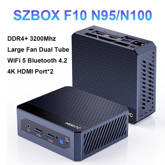 Jual SZBOX F10 N100 Mini PC Alder Lake N95/N100 Mini Computer Windows ...