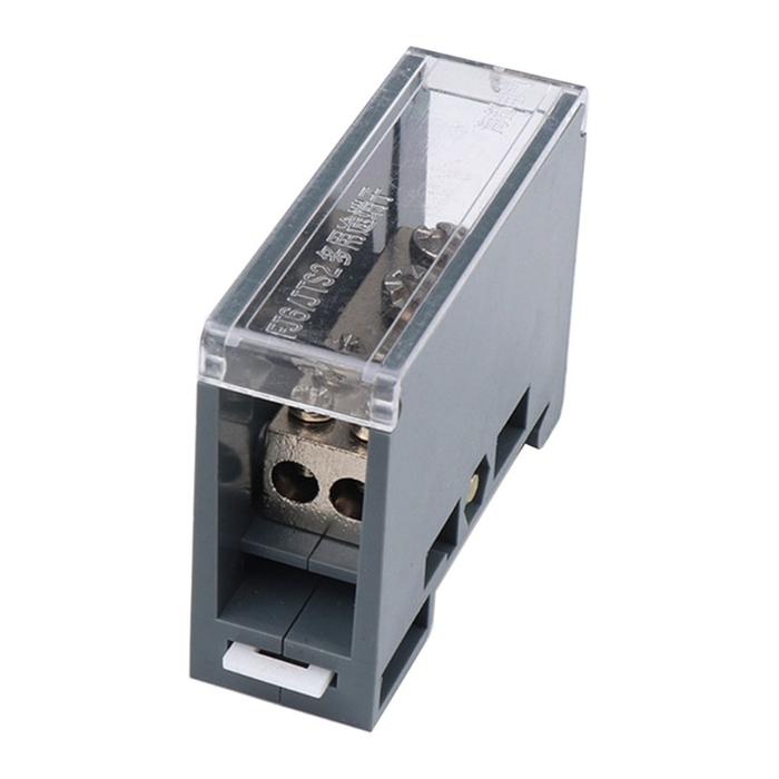 Jual WGM - Terminal Block Blok Din Rail Distribution Box One in 2 Out 4 ...