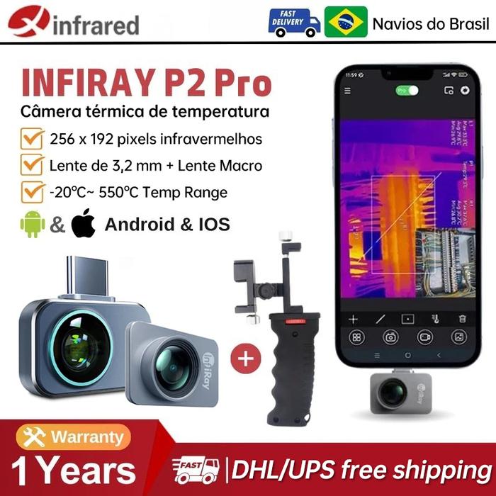 Jual InfiRay P2 Pro Thermal Camera for Phone Infrared Thermal Imager ...