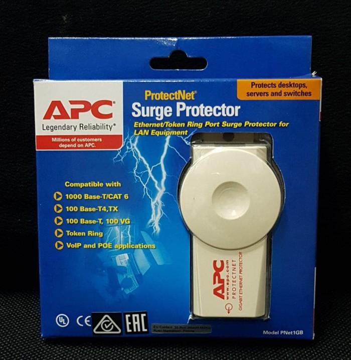 Jual readii APC Surge Protector LAN RJ45 Utp Cat5 / Cat6 PNET1GB - Kota ...