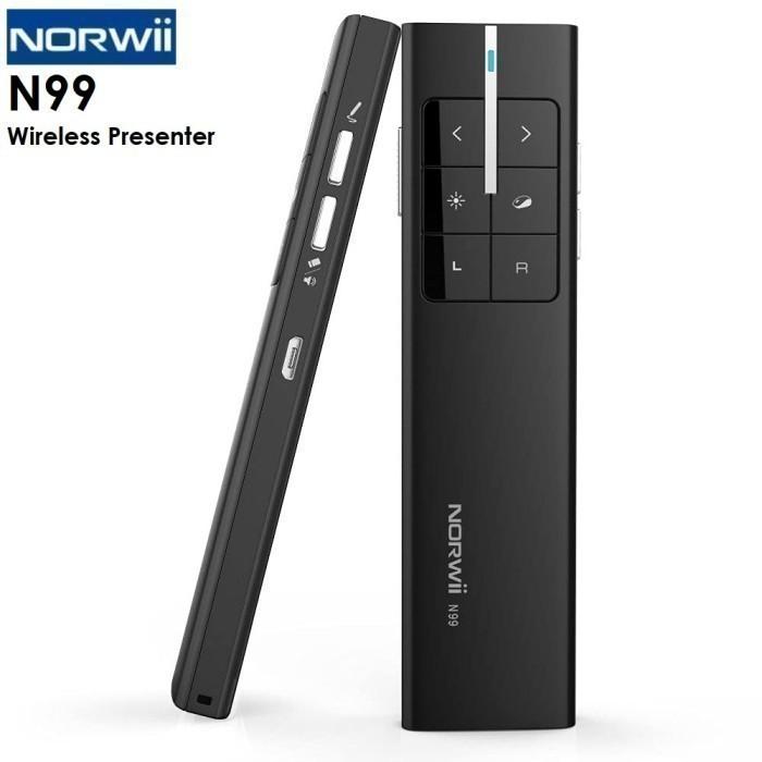 Jual NORWII N99 - Professional Wireless Presenter Air Mouse Laser ...