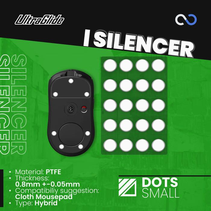 Jual Meow Gaming Gear UltraGlide Silencer Dots Universal Mouse Feet ...
