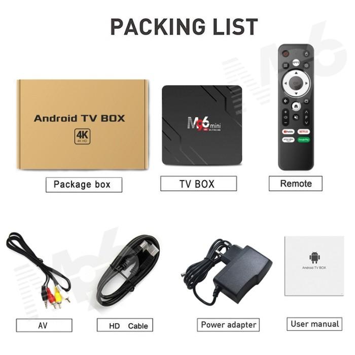 Promo Tripsky M96 Mini Android TV Box 8GB RAM 32GB ROM Prosesor Quad-Core Amlogic S905 & GPU ...
