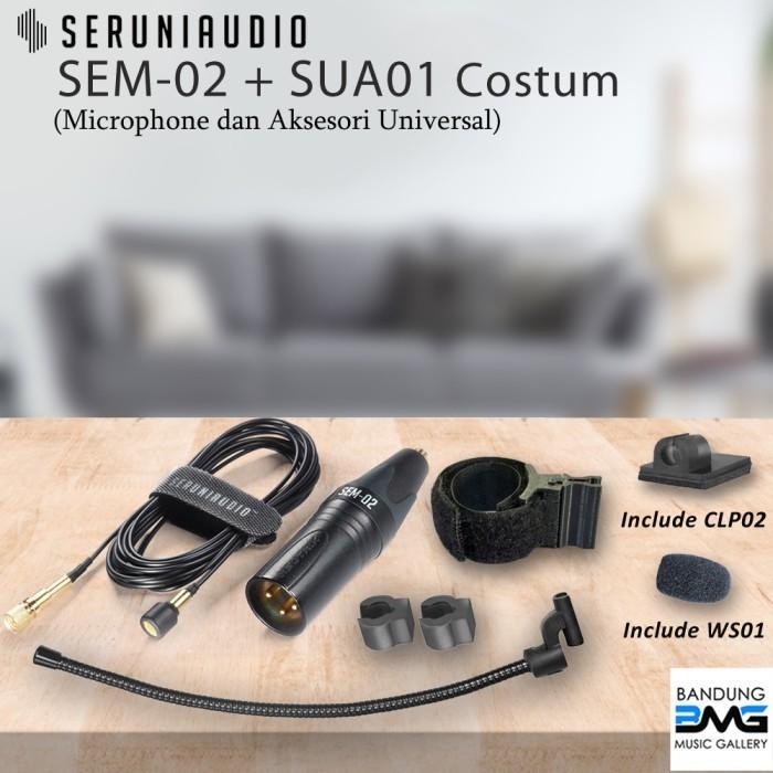 Jual Seruniaudio SEM02 Bundle SUA01 Microphone / Seruni SEM 02 SUA 01 ...