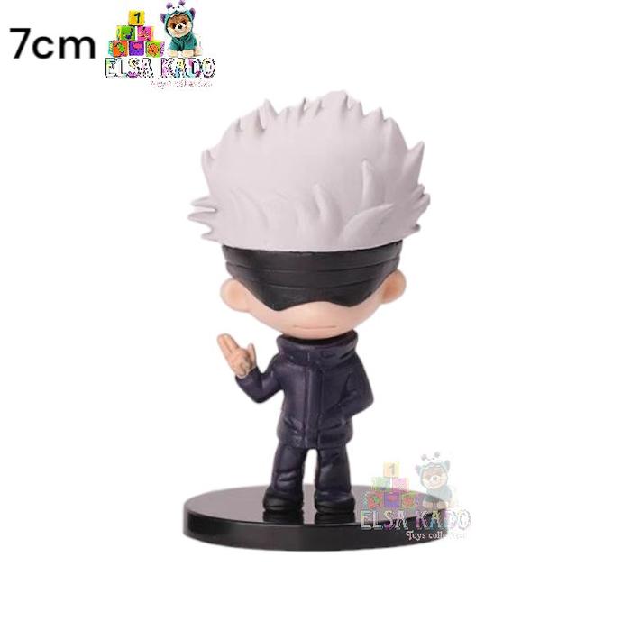 Promo Action Figure Jujutsu Kaisen Chibi 7cm Miniatur Satoru Gojo ...