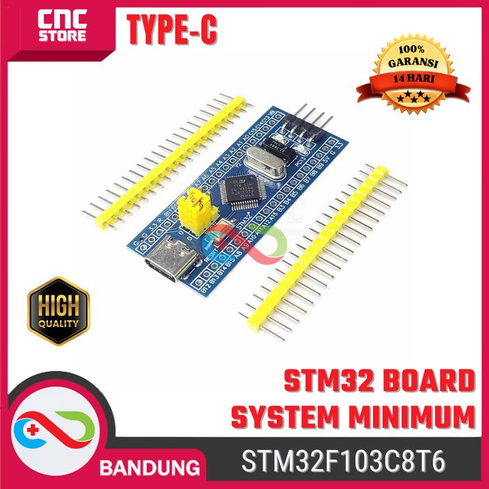 Jual STM32F103C8T6 ARM STM32 MINIMUM SYSTEM BOARD MODULE TYPE C - Kota ...