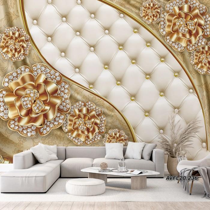 Jual Wall Banner Dinding | Wall Banner Ruang Tamu | Wall Banner Motif ...