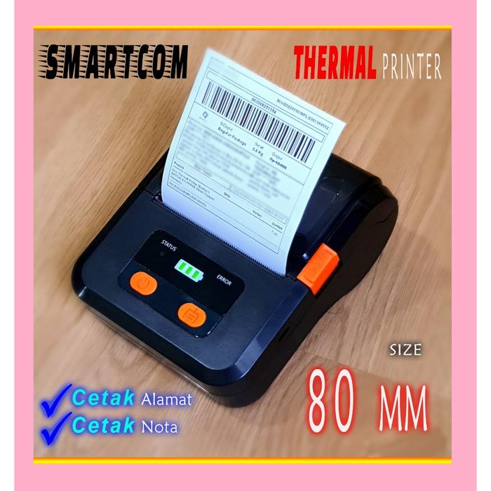 Jual Smartcom ~ Printer Thermal Kertas 80Mm Bluetooth Usb Cetak Resi ...