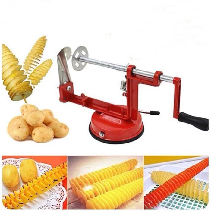 Jual Twisted Potato Apple Slicer Vegetable Spiralizer Stainless Steel ...