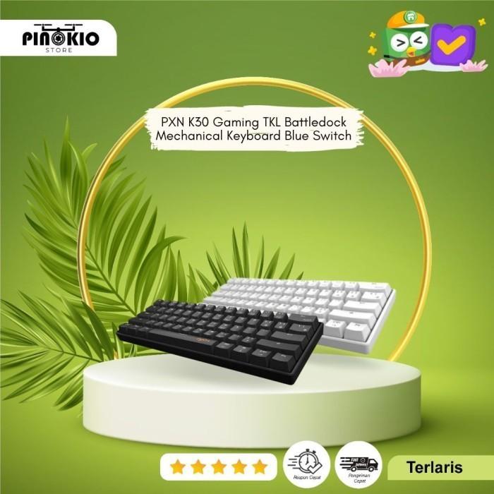 Jual PXN K30 Gaming TKL Battledock Mechanical Keyboard Blue Switch ...