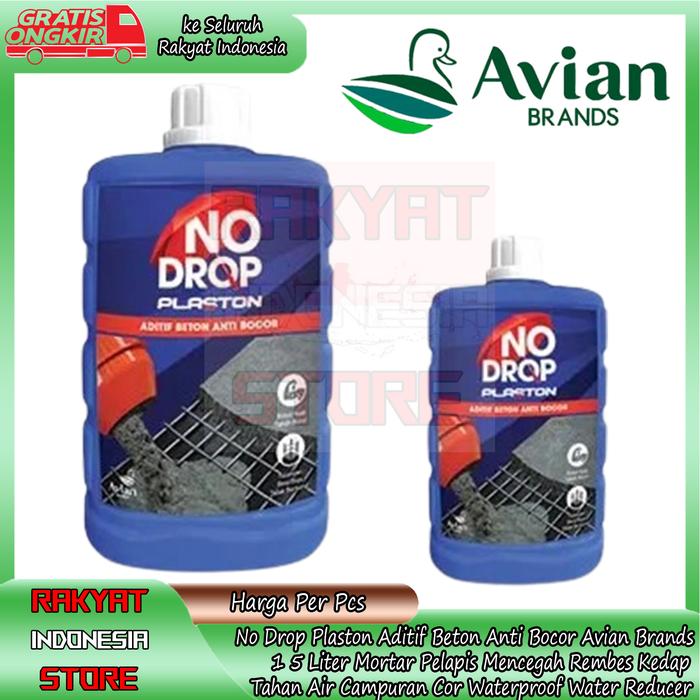Jual Avian Brands No Drop Plaston 1L 5L Aditif Beton Anti Bocor 1 5 ...