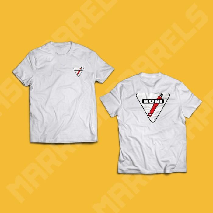 Jual Kaos Tshirt KONI LOGOS FRONT AND BACK - Putih, XXXL - Kab. Bandung ...