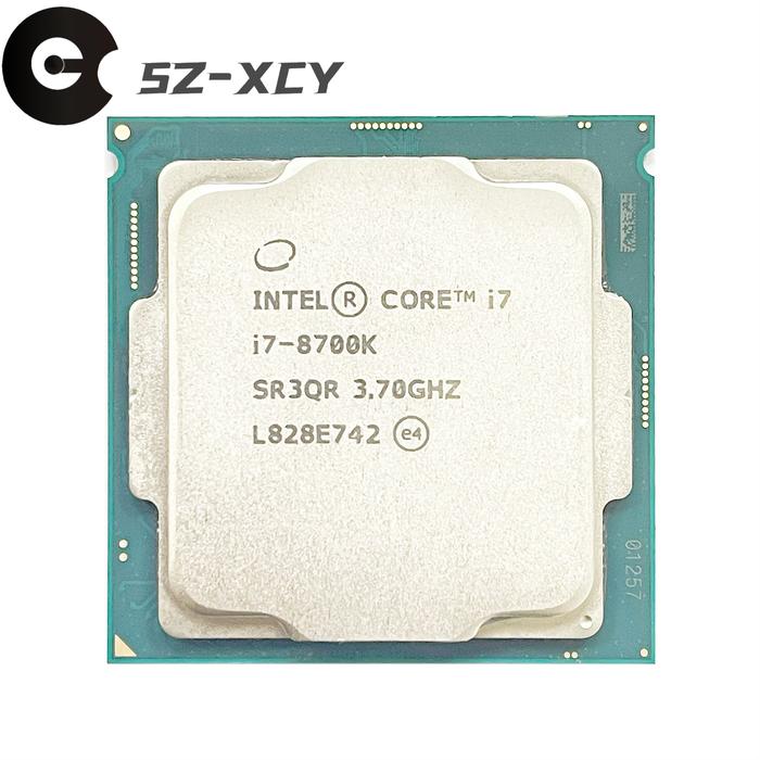 Jual Intel Core I7 8700k I7 8700k 3 7 Ghz Six Core Twelve Thread Cpu Processor 12m 95w Lga 1151