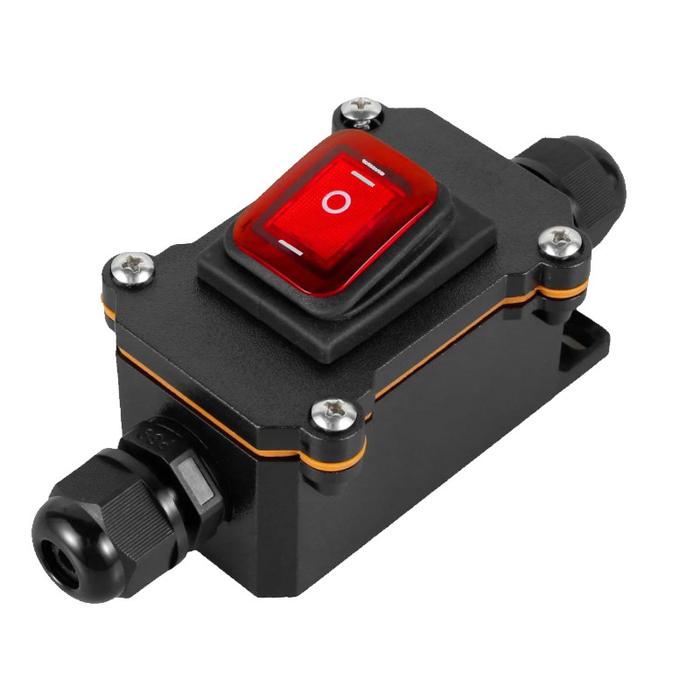 Jual 30a 220v Saklar Outdoor Waterproof Switch On Off Anti Air Hujan ...