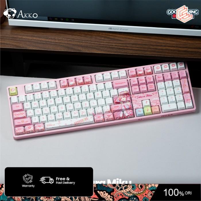 Jual AKKO 5108B Plus x Hatsune Miku / Sakura Miku Limited Edition ...