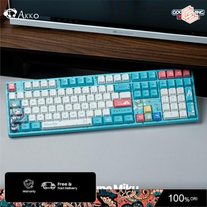 Jual AKKO 5108B Plus x Hatsune Miku / Sakura Miku Limited Edition ...