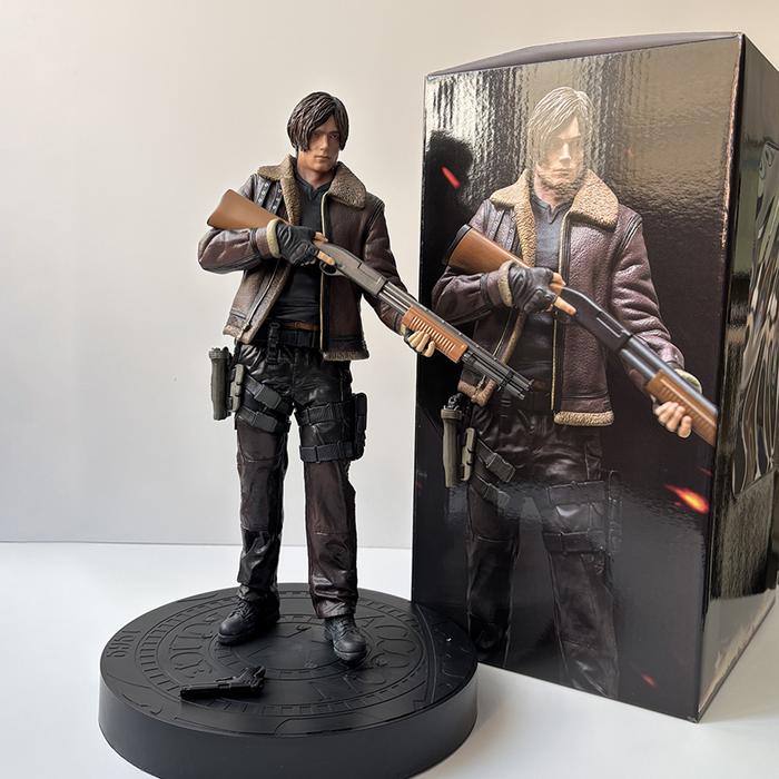 Jual Resident Evil Leon S. Kennedy Leather Leon Anime Figure Boys ...