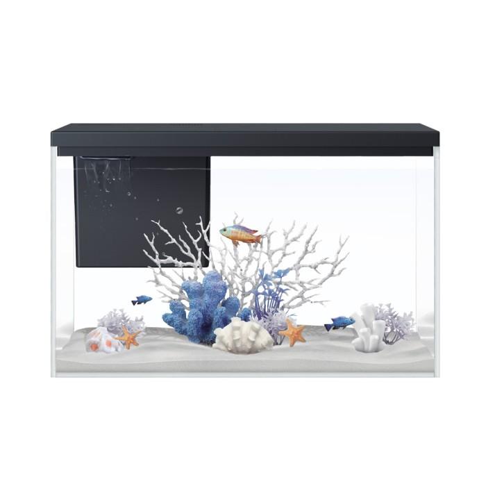 Jual AZKO Krisbow Sync Smart Aquarium Nano - Abu-Abu Tank Aquarium Pin ...