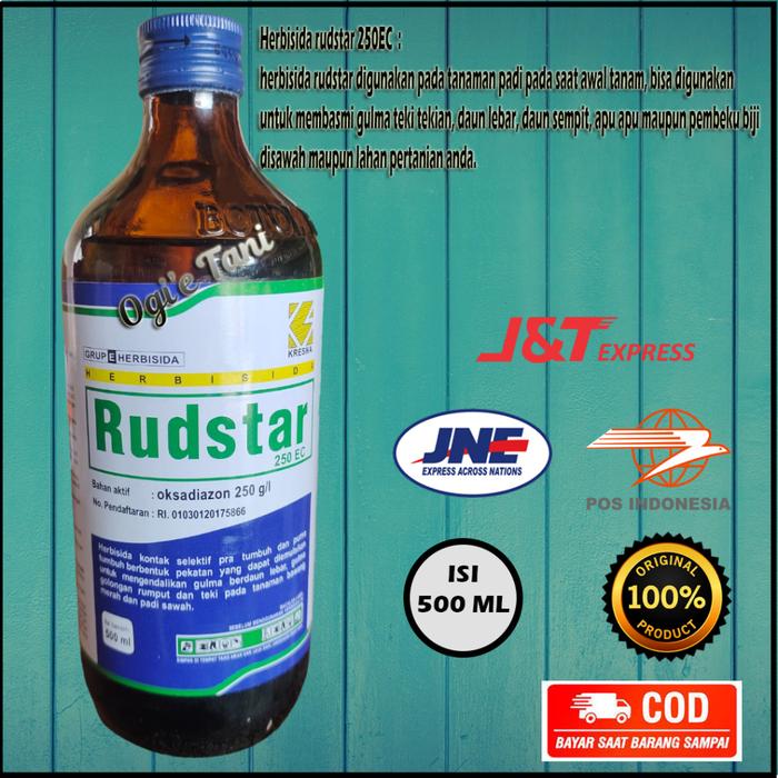 Jual Herbisida Rudstar 250EC, Untuk Pembeku Biji Gulma Pada Tanaman ...