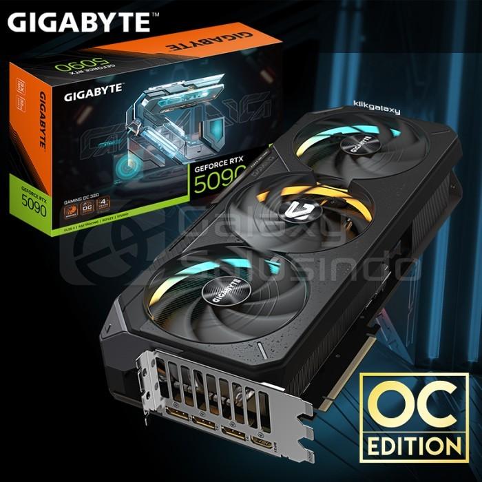 Promo GIGABYTE GeForce RTX 5090 GAMING OC 32GB GDDR7 - VGA RTX5090 DDR7 ...