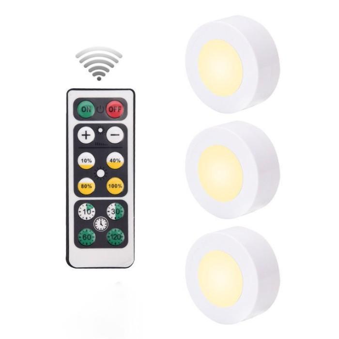 Jual Downlight Lampu LED RGB Tempel Dinding Bawah Lemari Kitchen Set ...