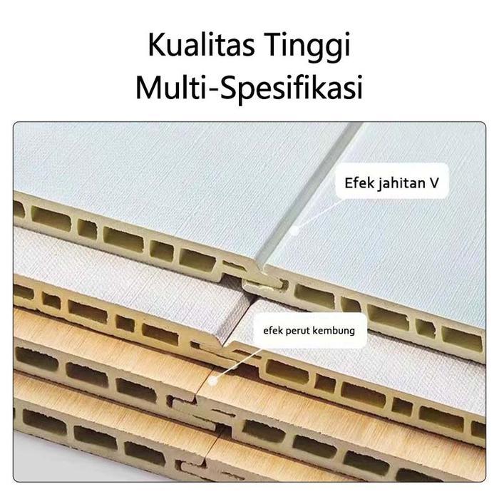 Jual Wallboard Pvc Ukuran Panjang 2.95 Meter Lebar 40 Cm Tebal 9 Mm ...