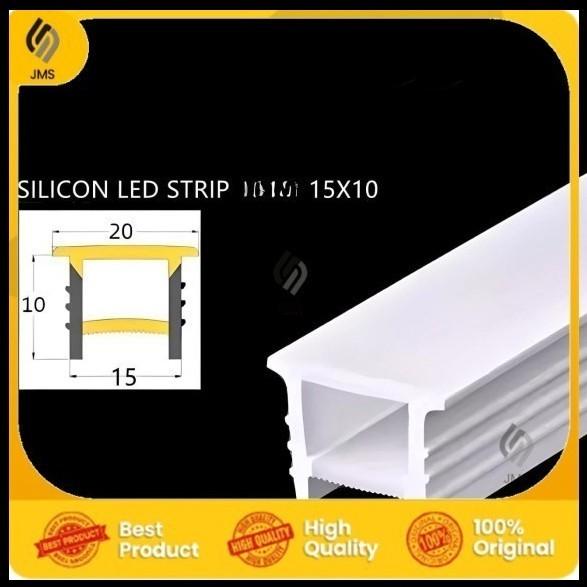 Jual Cover Led Strip Silicon 10x10 12x10 15x10 16x10 FLEXIBLE Housing ...