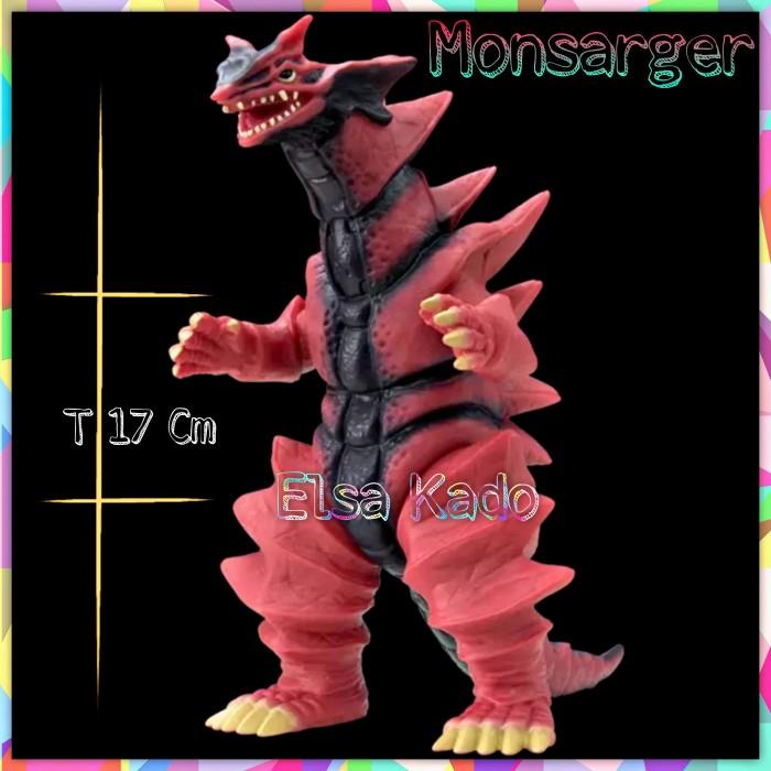 Jual action figure monster ultraman kaiju ultra red king ginga golza ...