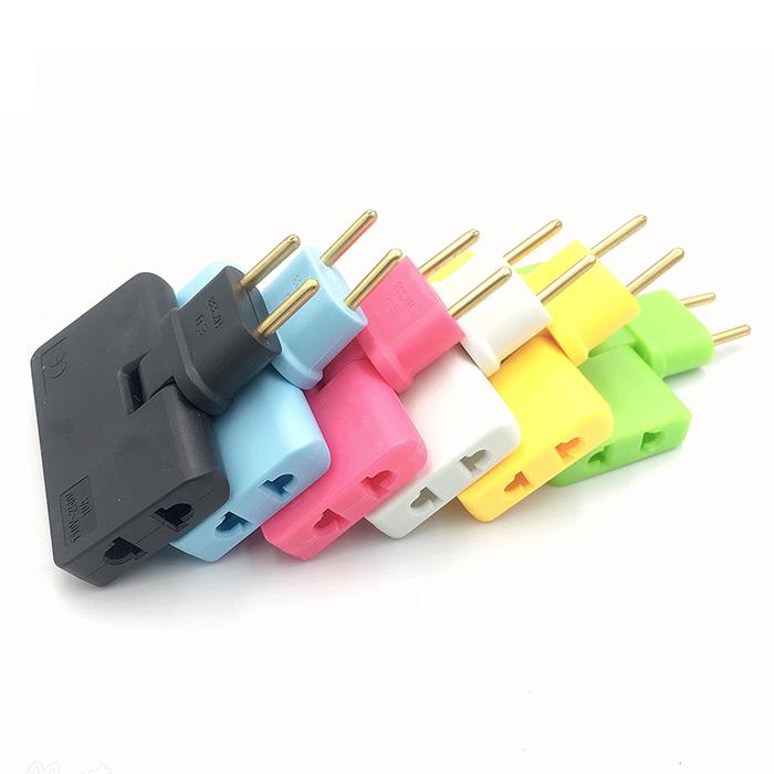 Jual EU Extension Plug 180 Rotatable Socket Adapter 3 In 1 US Extension ...