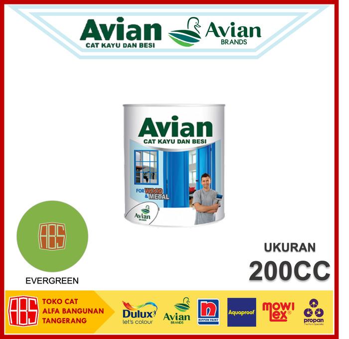 Jual PROMO Cat Avian - Cat Kayu dan Besi GLOSS 200CC NEW - Evergreen ...