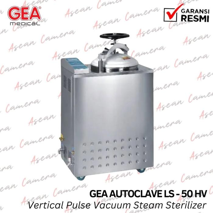 Jual Autoclave 50 Liter GEA LS-50HV GEA LS 50 HV Pulse Vacuum Steam ...