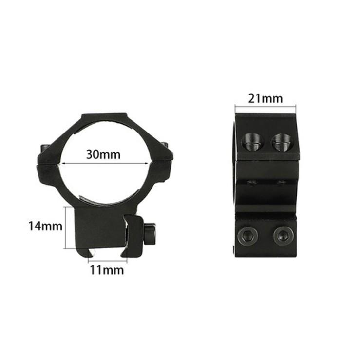 Jual OD 25mm Rail 11mm/20mm Aneka Mounting Teleskop Impor / Mounting ...