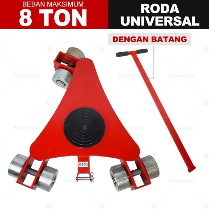 Promo Roda Pemindah Barang 6 -12 Ton Machinery Roller Mover Carrier ...