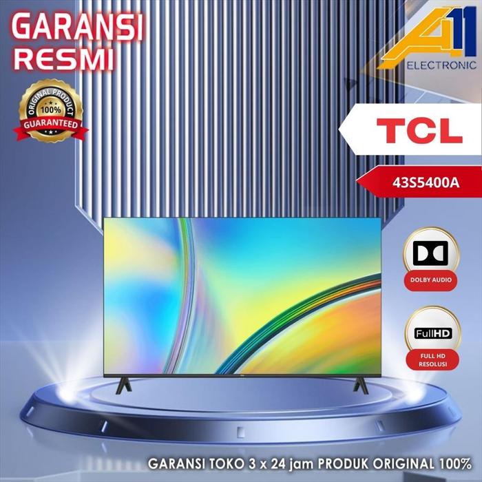 Promo TCL LED TV 43S5400A Smart Android Bluetooth 43 Inch Full HD ...