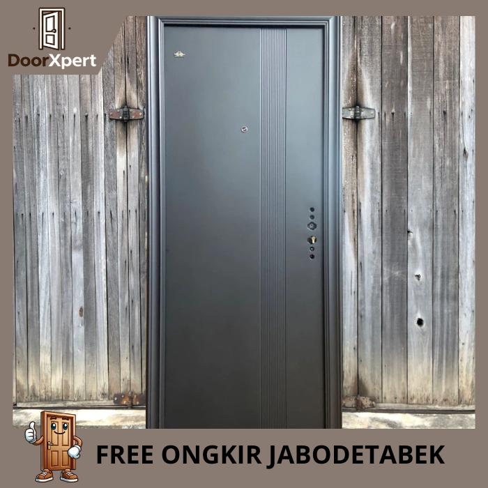 Jual Pintu Rumah | Pintu Utama Baja GG LUXLITE 90.11 - 90x210 - Grey ...