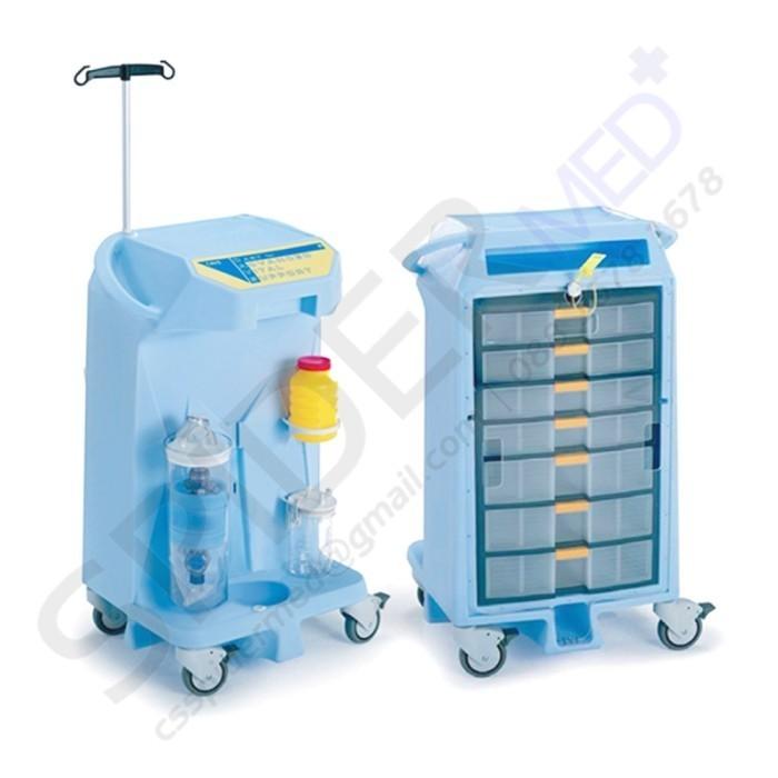 Jual Hersill Advanced Vital Support Trolleys CAVS / Troli Cardiac ...
